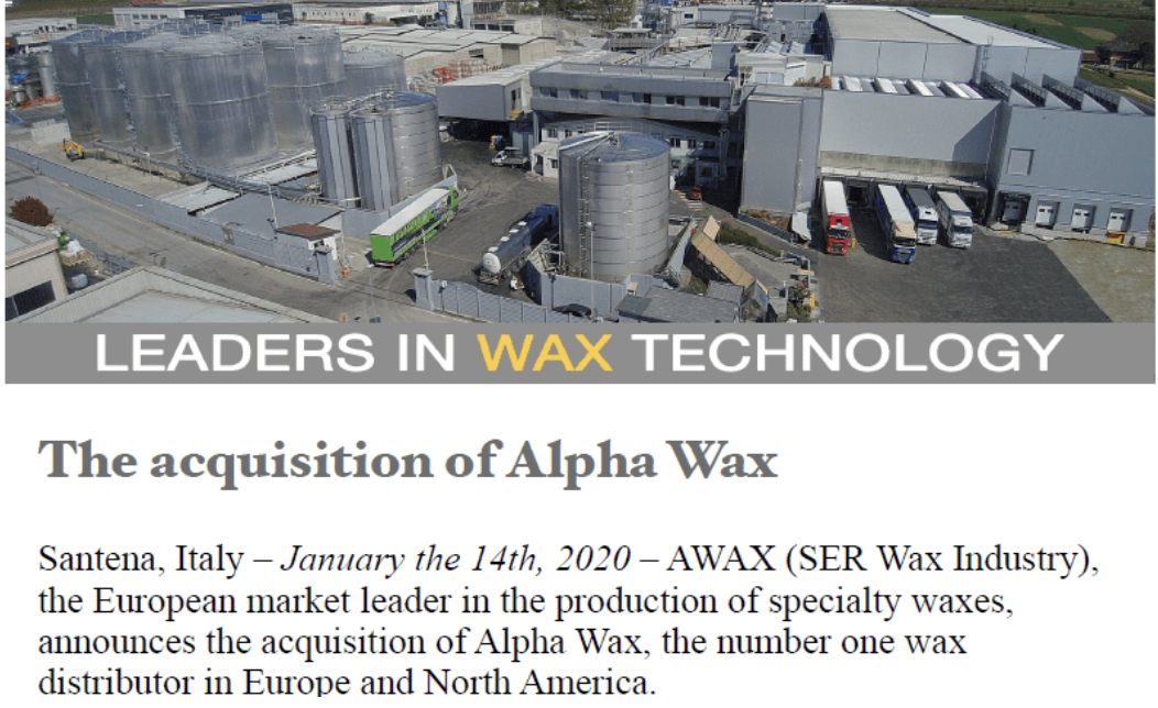AWAX expands in Europe and the USA - AWAX - state of the art waxes